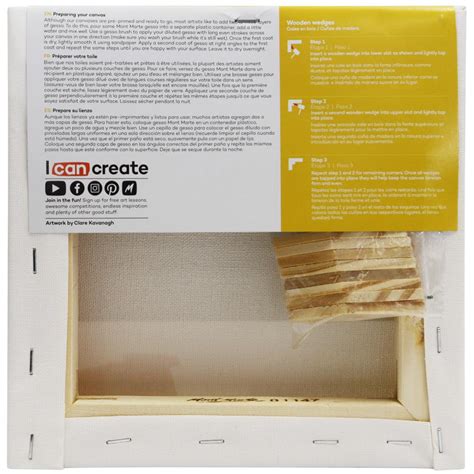 Mont Marte Signature Canvas Double Thick 8 X 8 20 3 X 20 3cm 251