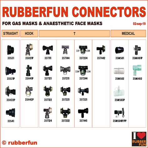Hook Connector Male Gas Mask To Female Gas Mask With Air Plug
