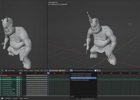 Blender My Different Animation Won T Appear Ask GameDev Tv