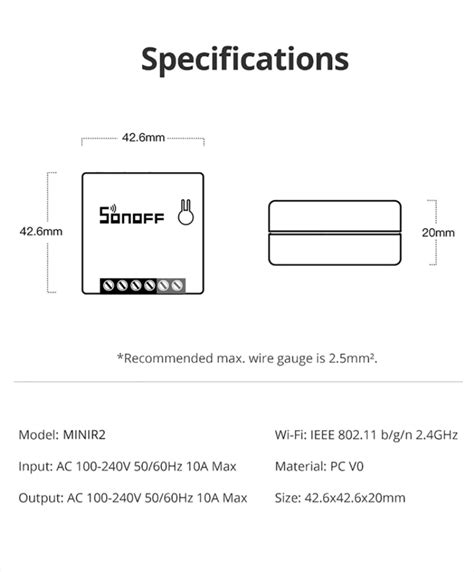 Sonoff Mini R2 Two Way Smart Switch Makers Electronics