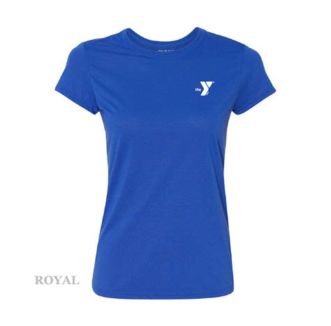 Ladies Fitness Tee Ymca Staff