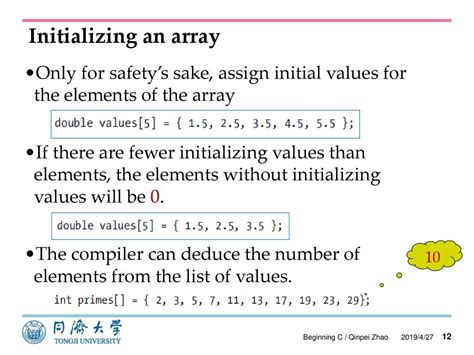 Beginning C Lecture 5 Lecturer Dr Zhao Qinpei Ppt Download
