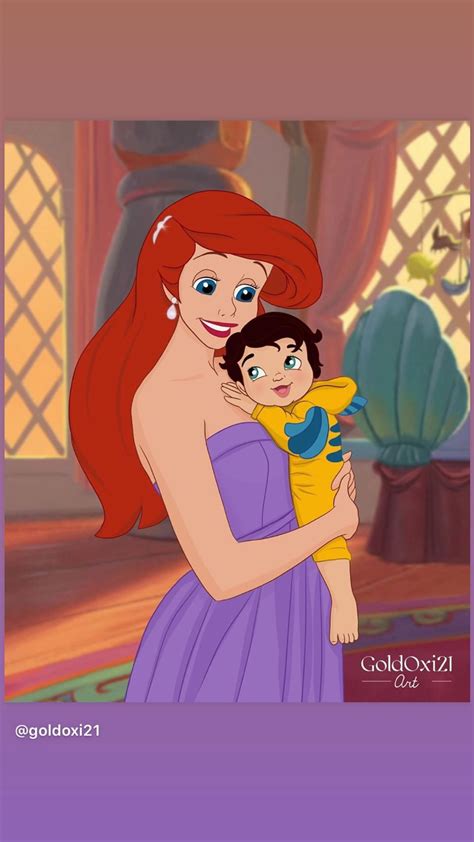 Un Artista Dibuja A Las Princesas Disney Como Mujeres Embarazadas Y