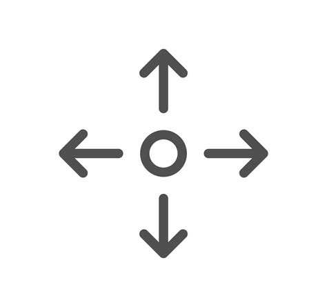 Arrow Icon Outline And Linear Vector 13115569 Vector Art At Vecteezy