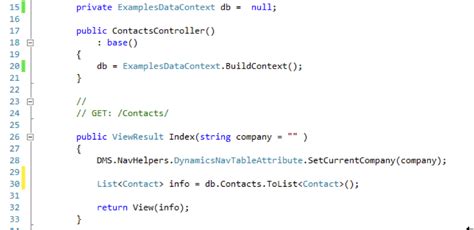 Dms Blog How To Use Mvcnet On The Dynamics Nav Database Structure