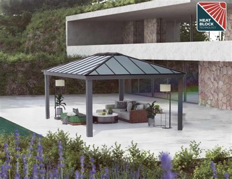 Dallas 14 Ft X 20 Ft Gazebo Kit Canopia By Palram