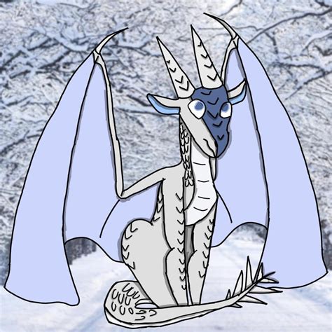 This Cute Icewing Oc I Did For A Commission Rwingsoffire