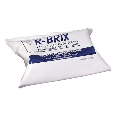 Polar Tech Industries Freezer Pack White Blue Foam Refrigerant