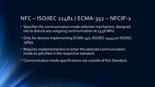 NFC Standards And Security PDF