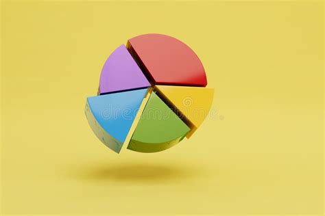 Chart Divided Into Cells Of Different Colors On A Yellow Background