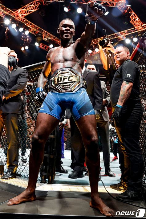 Ufc 미들급 챔피언 아데산야 P4p 랭킹 4위 도약