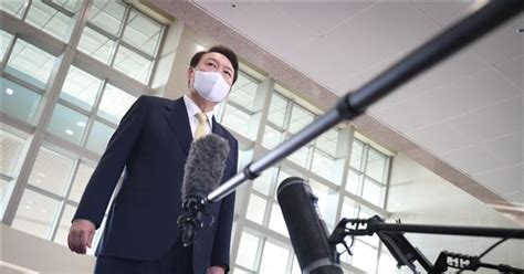 “난동부린 Mbc탓” “좁쌀 대통령” 여야 ‘尹도어스테핑 중단 공방