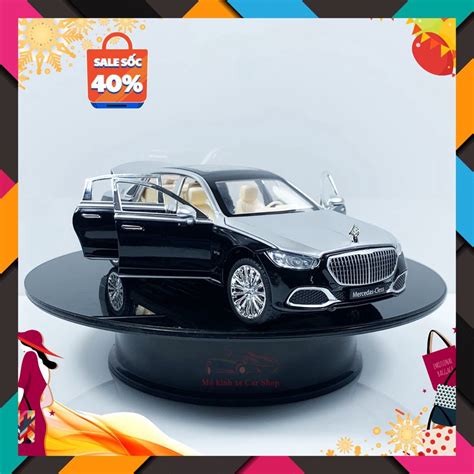 Tang Oto Chibi Mô Hình Xe Mercedes Maybach S680 Tỉ Lệ 1 24 Hãng Xhd