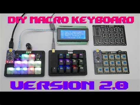 Arduino Pro Micro Macro Keyboard Version DIY Macro Pad For Professional Keyboard Slayers