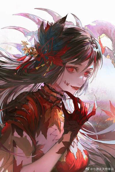 阴阳师 心狩鬼女红叶 酷美姐姐 堆糖，美图壁纸兴趣社区