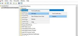 How To Add Certificate To Trusted Root On Windows