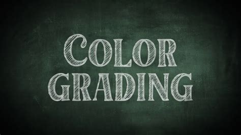 Color Grading Animation On School Blackboard Stock Motion Graphics Sbv