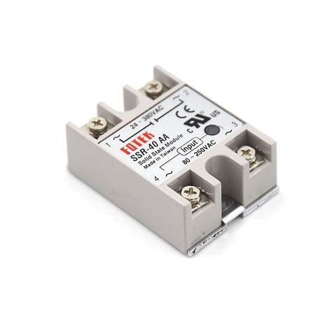 Solid State Relay SSR 40AA 40A 24 380VAC 80 250VAC TESR Shop