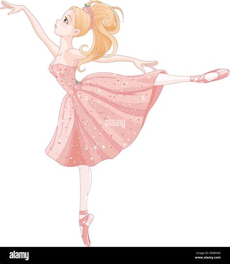 Beautiful Young Ballerina Stock Vector Images Alamy
