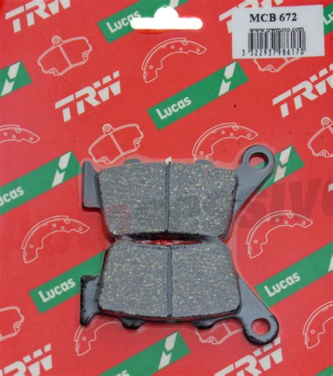 Brake Pad std Rear MCB672 kopen bij CafeRacerWebshop.com