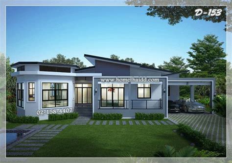 10 แบบบ้านชั้นเดียวสไตล์โมเดิร์น โดดเด่นทุกดีไซน์ ครบครันทุกพื้นที่ใช้