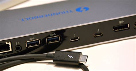 Thunderbolt 3 is twice as fast and uses reversible USB Type-C