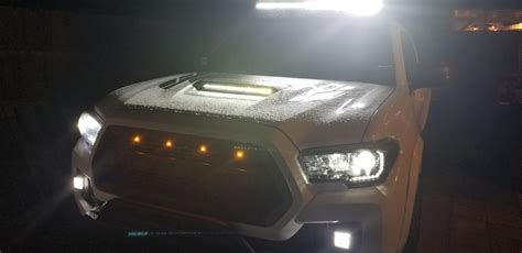 Light Bar In Hood Scoop Page 7 Tacoma World