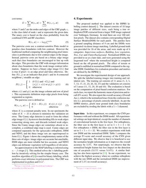 Pdf Effective Semantic Pixel Labelling With Convolutional