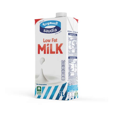 Buy Saudia UHT Low Fat Milk 1L Online In Bahrain Talabat Bahrain