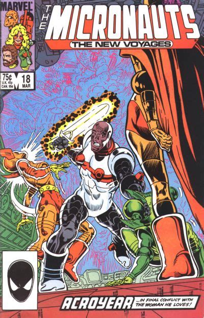 Micronauts Vol 2 18 Marvel Database Fandom