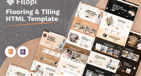 Fllopi Flooring And Tiling Html Template Site Templates Ft Interior