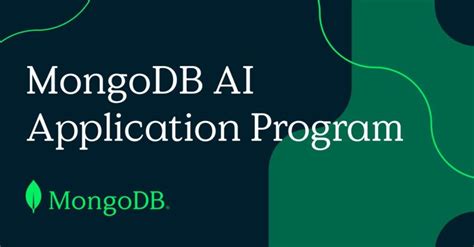 Stephanie Lee On Linkedin Mongodb Ai Applications Program