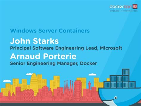 Dockercon Eu 2015 Windows Server Containers Ppt