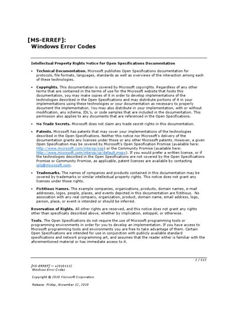 ms erref pdf specification technical standard component object