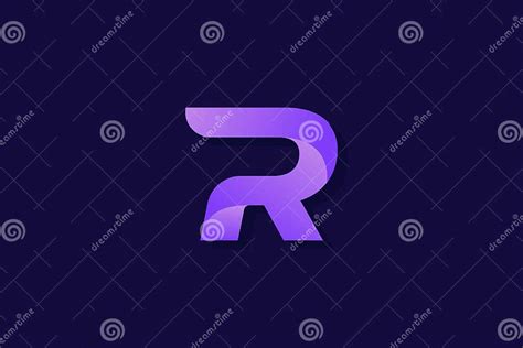 R徽标 现代、有创意的字母r徽标设计 向量例证 插画 包括有 首字母 设计 线路 创造性 图象 197960413