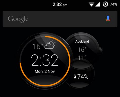 Install Motorola Droid Turbo Clock CommandCenter App Dark Light Widgets