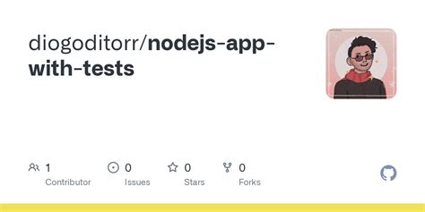 Github Diogoditorrnodejs App With Tests