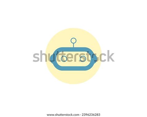 Chatbot Robot App Icon Vector Illustration Stock Vector Royalty Free
