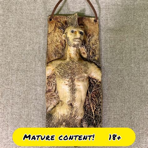 Original Gay Art Male Sculpture Male Figurine Man Body Statue Queer Art