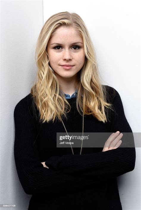 Actress Erin Moriarty From The Film Captain Fantastic Poses For A