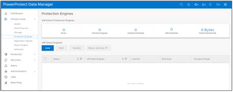 VM Direct Protection Engine PowerProtect Data Manager Virtual