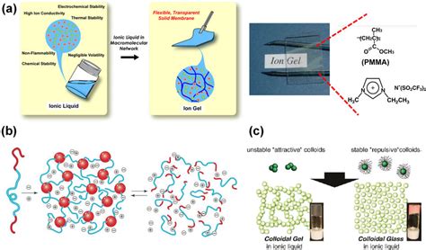 A Preparation Of A Chemically Crosslinked Ion Gel By The In Situ