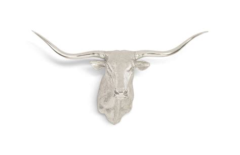 Phillips Collection Longhorn Bull Sculpture Wall Décor Wayfair