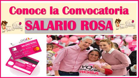 Convocatoria Salario Rosa