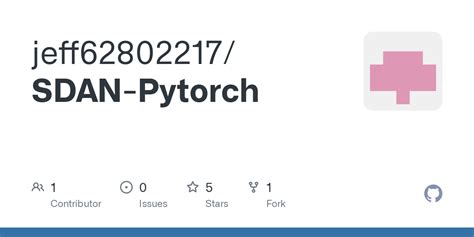 GitHub Jeff SDAN Pytorch