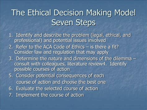 PPT Ethical And Legal Issues In Counseling Practice PowerPoint