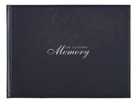 With Love In Loving Memory Giters Book Marina Faux Leather Envío Gratis