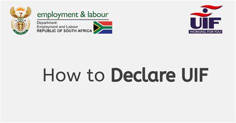 How To Complete The Uif Salary Schedule Form
