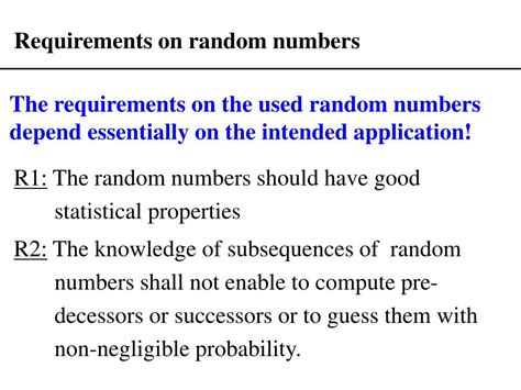 Ppt Evaluation Criteria For True Physical Random Number Generators Used In Cryptographic