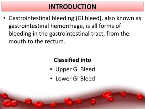 Gastrointestinal Bleeding Gi Bleed Pptx